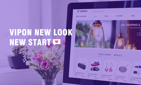 The Brand New Vipon Website is Now Live! - Vipon Amazon Deals